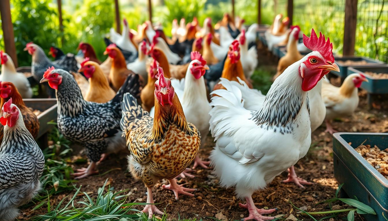 Feed Efficiency in Broiler Chicken Breeds Compared