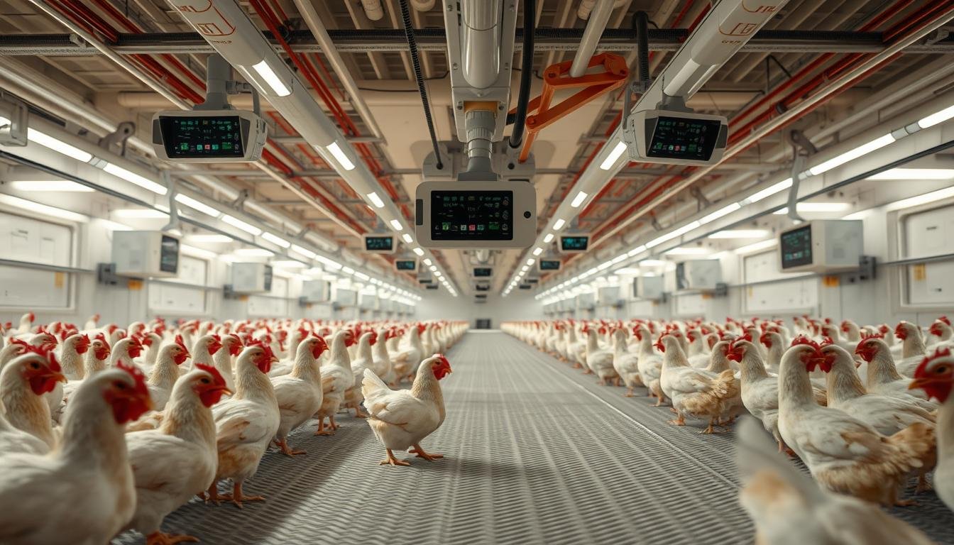 Innovations in Broiler Chicken Housing: Automation