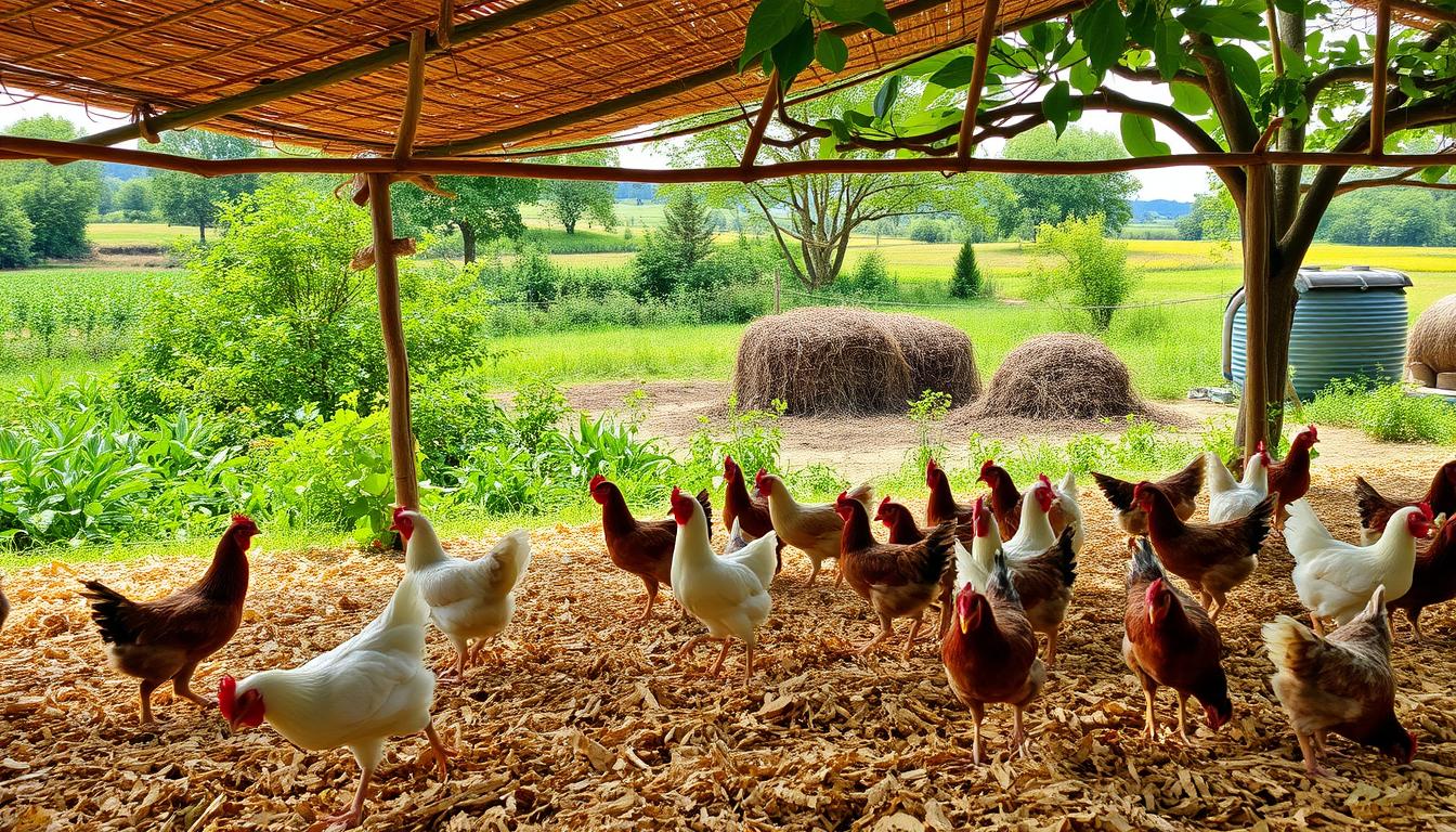 Deep Litter Housing for Broilers: Pros and Cons