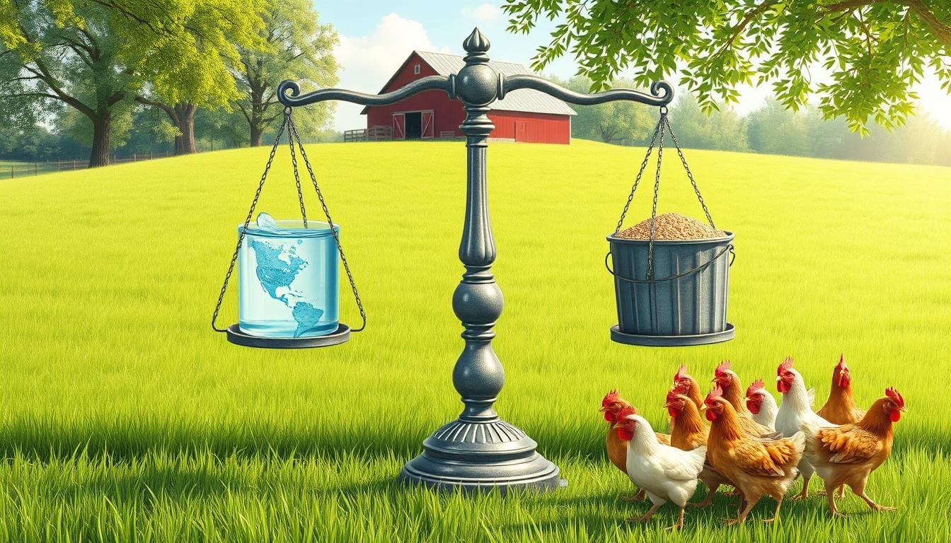 Water Usage Impact on Broiler Chicken Sustainability